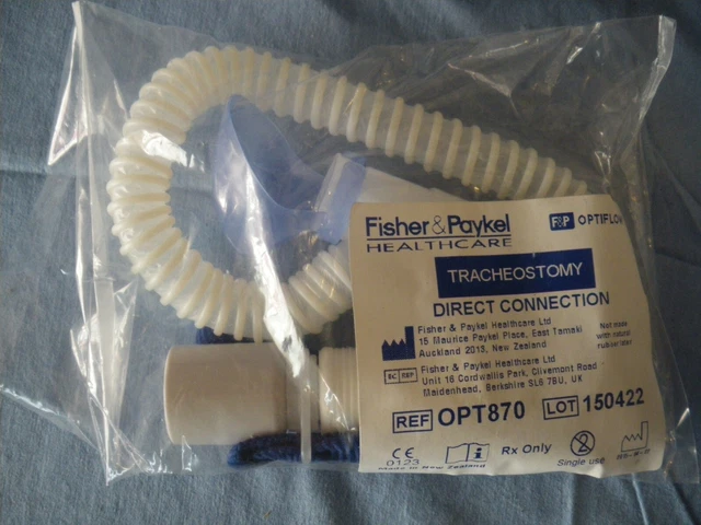 FISHER & PAYKEL OPT870 Optiflow Tracheostomy Direct Connection Adaptor ...