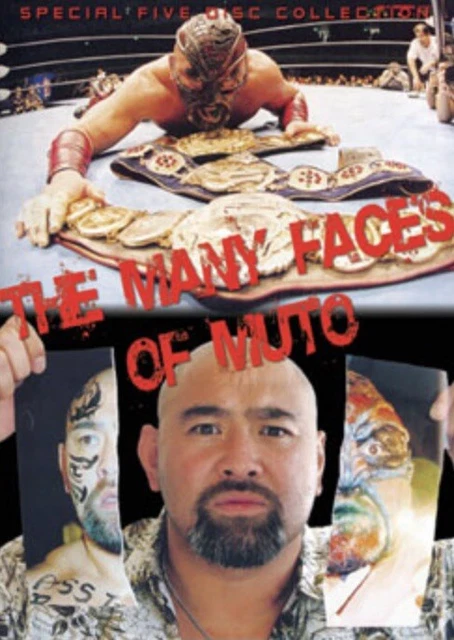 THE MANY FACES OF MUTO 5 Disc DVD set Pro Wrestling Matches £39.99 ...