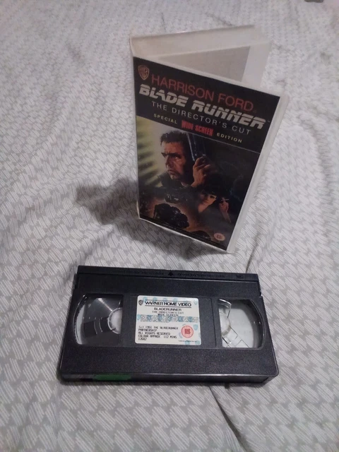 BLADE RUNNER THE Director's Cut Wide Screen 1991 VHS Warner Home Video ...