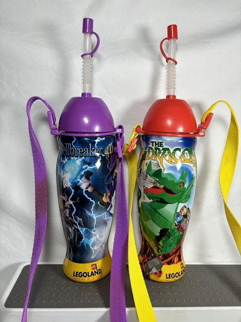 LEGOLAND WINDSOR THEME Park Drink Bottles Spellbreaker The Dragon Rides ...