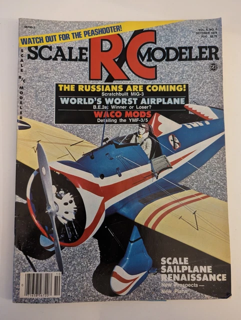 VINTAGE SCALE R/C Modeler Magazine October 1978 Radio Control Models £ ...