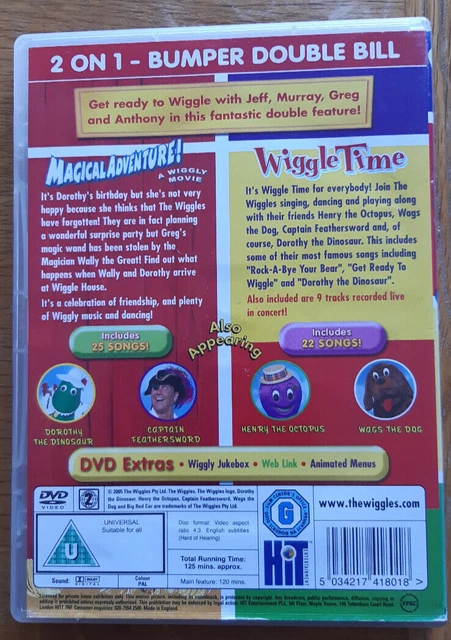 THE WIGGLES : Magical Adventure / Wiggle Time (DVD,2005) £2.90 ...