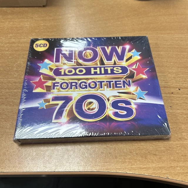 NOW 100 HITS Forgotten 70'S [5 Cd] New & Sealed £9.99 - PicClick UK