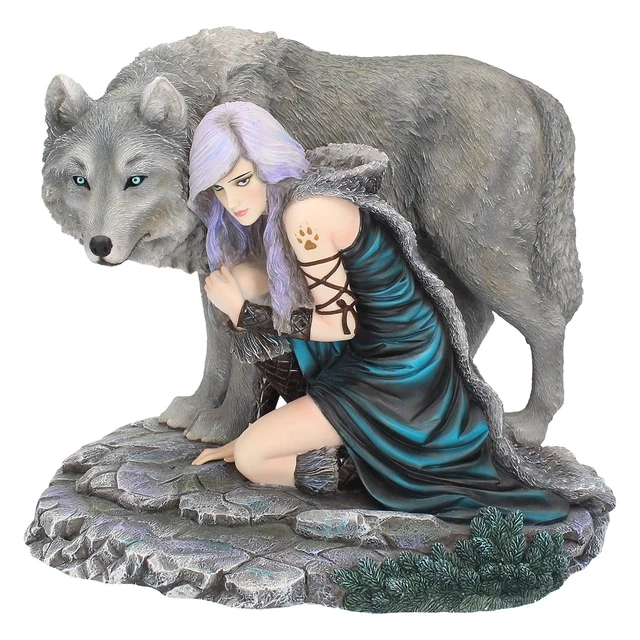 NEMESIS NOW ANNE Stokes Limited Edition Protector Figurine 25cm Grey ...