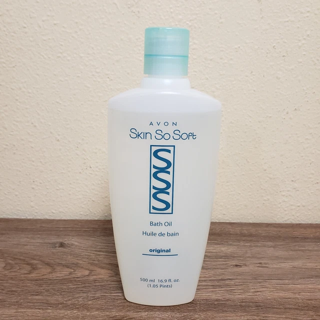 VINTAGE RARE ORIGINAL Formula Avon Skin So Soft Bath Oil 16.9 oz - NEW ...