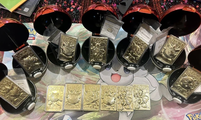 13X POKÉMON BURGER King 1999 VTG 23k Gold Plated Trading Card w/Cert ...