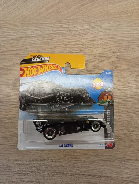 HOT WHEELS LA LIEBRE black 2026 031/250 Case B New Casting 2026 Legends ...