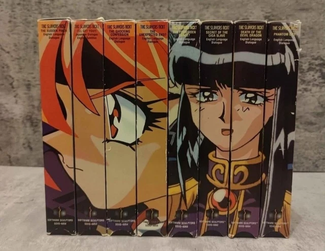THE SLAYERS “NEXT” Series Complete Lot 1-8 (VHS 1996) - TESTED! £33.67 ...