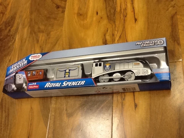 BNIB THOMAS AND Friends Trackmaster Motorized Royal Spencer Train £75. ...