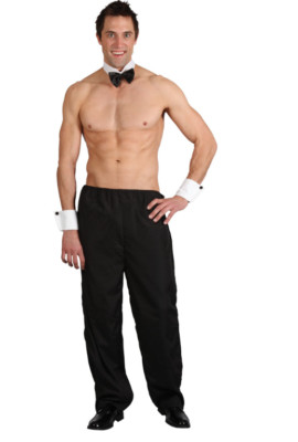 NEW PARTY BOY Stripper Magic Mike Butler Stag Do Funny Men's Fancy ...