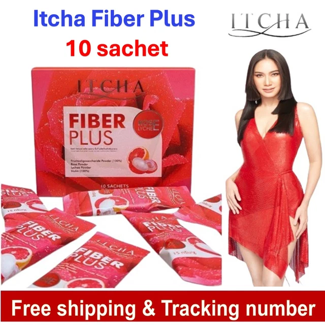 1 X ITCHA XS Dietary Supplement Fiber Plus Lychee Rose Detox Weight ...