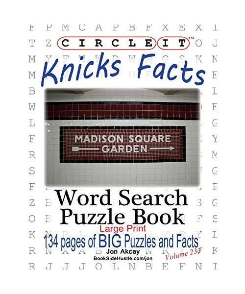 CIRCLE IT, KNICKS Facts, Word Search, Puzzle Book, Lowry Global Media ...