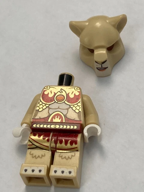 LEGO MINIFIGURE LEGENDS of Chima Li'Ella Dark Red Outfit 70146 loc079 ...