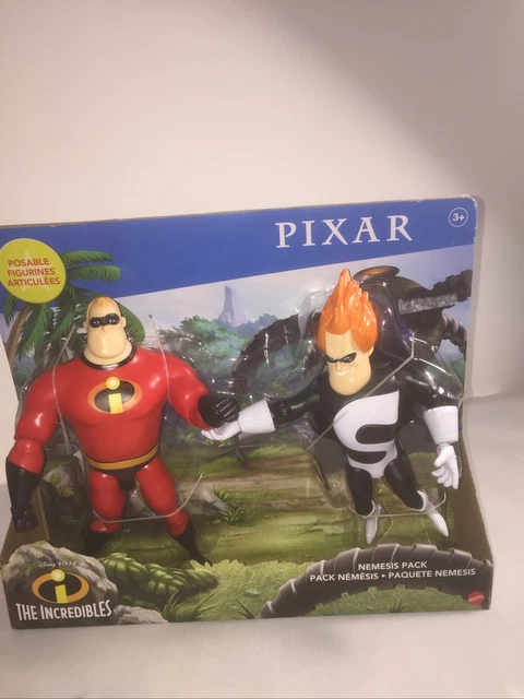 DISNEY PIXAR THE Incredibles Nemesis Action Figure Pack £19.99 ...