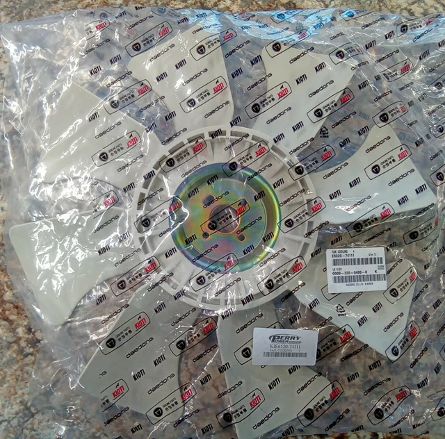 NEW GENUINE OEM KIOTI E6520-74111 Cooling Fan For DK4510, DK4710 ...