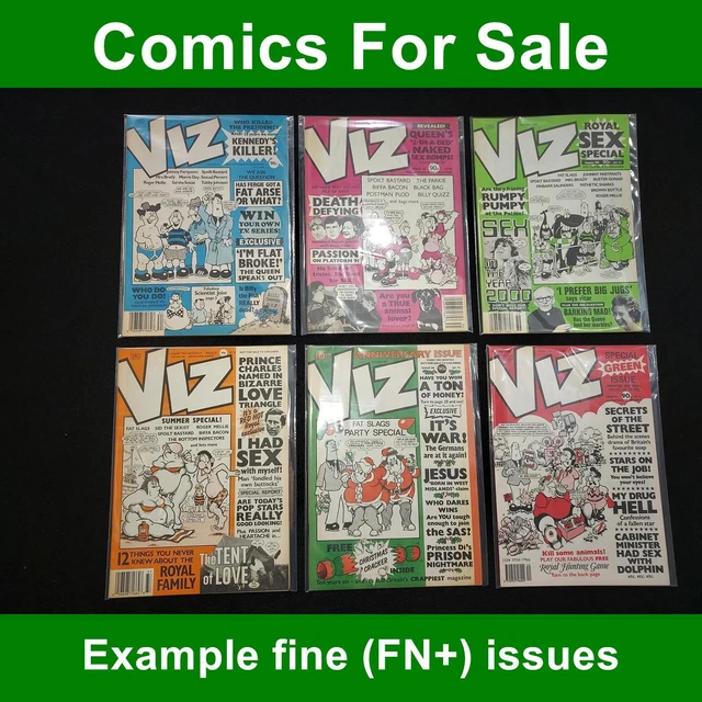 VIZ MAGAZINE #40 comic - Fine FN+ clean - - Green issue - 1990 EUR 4,99 ...