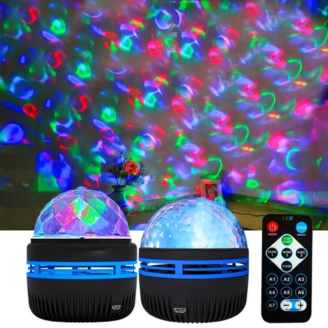 7 KINDS OCEAN Wave Patterns Water Light Projector Bedroom Home Theater ...