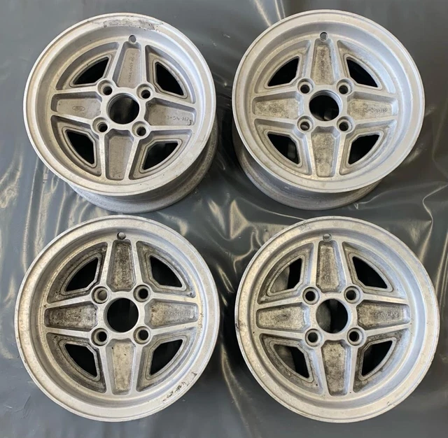 FORD CAPRI MK2 JPS 5.5x13 Alloy Wheels RS 4 Spoke H71AB-1007-AC-C MK1 ...
