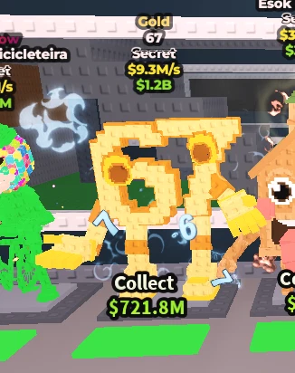 STEAL A BRAINROT SAB Secret - 67 (Six Seven) + Gold 9.3M/s $20.74 ...