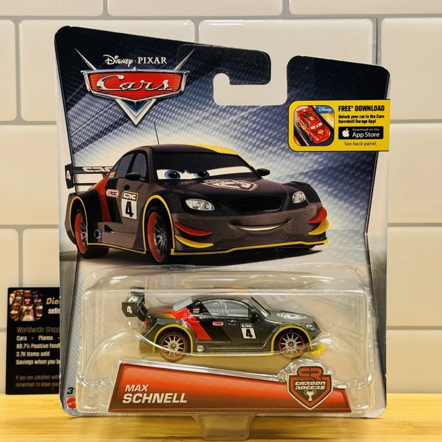 VOITURES DISNEY PIXAR - WGP TROC CARBON RACERS - MAX RAPIDE - 1:55 ...