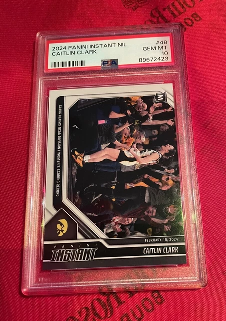 CAITLIN CLARK 2024 Panini Instant NIL #48 -PSA MINT 10 $40.40 - PicClick AU