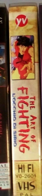 VHS MANGA FIGHTER GAME,THE ART OF FIGHTING,ANIME MOVIE INEDITO DVD ...