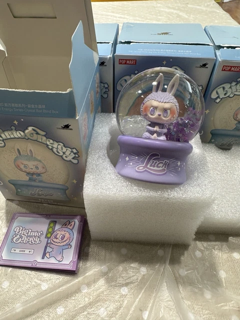 AUTHENTIC POP MART/LABUBU The Monsters/Big Into Energy Crystal Ball ...