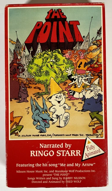 THE POINT VHS Narrated By Ringo Starr Animated Murakami Wolf Rare ...