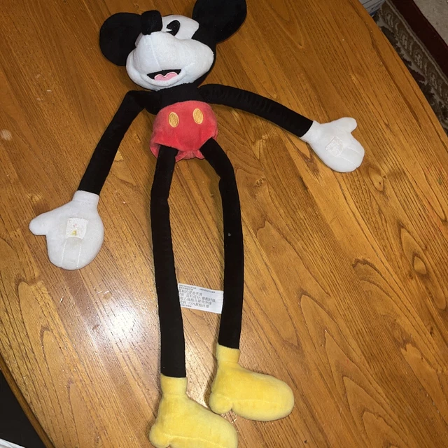 DISNEY MICKEY MOUSE 18” Plush Long Legs And Arms Disney Parks £13.55 ...