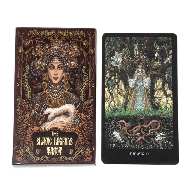 78 KARTEN THE Slavic Legends Tarot Emotional Game Chess Card Playing ...