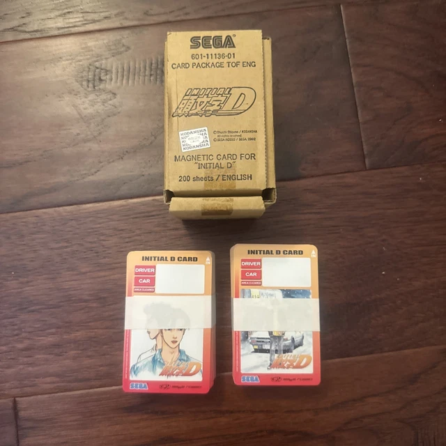 INITIAL D CARDS Arcade Stage Version 1 Set of 200 Cards $499.99 - PicClick