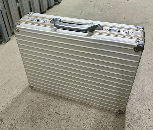 RIMOWA AKTENKOFFER ALUMINIUM Attaché Notebook Briefcase pre LVMH ...