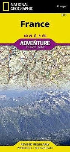 FRANCE: TRAVEL MAPS International Adventure Map by National Geographic ...