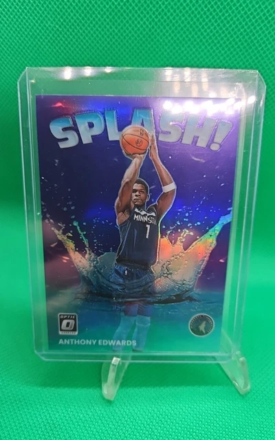 2022-23 DONRUSS OPTIQUE Anthony Edwards éclaboussure violet EUR 18,72 ...