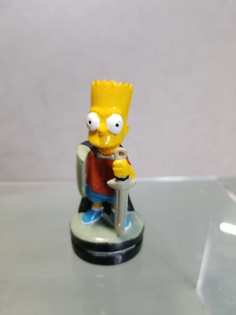 THE SIMPSONS CHESS Piece Bart Simpson as Black Bishop Replacement Token ...