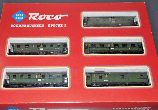 ROCO . COFFRET de transport de passagers . Ref 04062 S. NEUF . EUR 178 ...