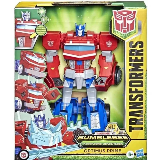 FIGURINE TRANSFORMERS OPTIMUS Prime - Bumblebee Cyberverse Adventures ...