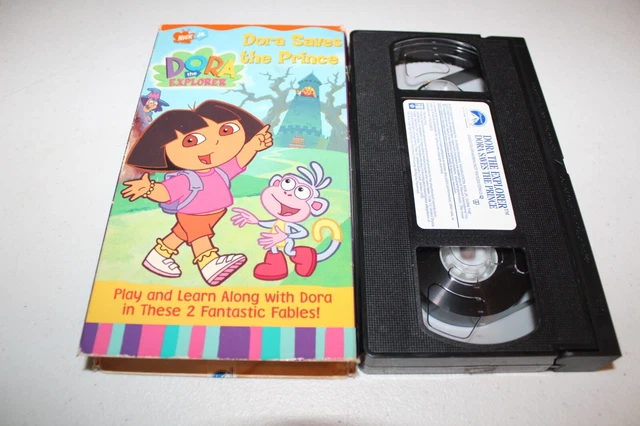 DORA THE EXPLORER: Dora Saves the Prince (VHS 2002) Kathleen Herles ...