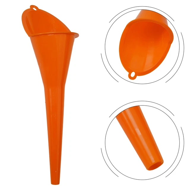 ANTI SPILL PLASTIC Funnel for Efficient and Clean Gasoline and Oil ...