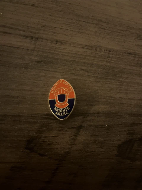 RARE NORTHAMPTON KNIGHTS A.R.L.F.C Rugby League Badge £3.32 - PicClick UK