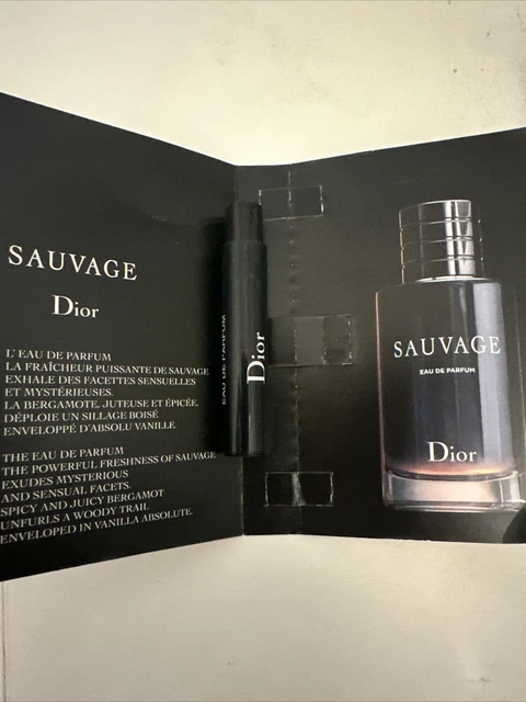 DIOR SAUVAGE EDP Perfume Sample 1ml Spray 100% Genuine $8.00 - PicClick AU