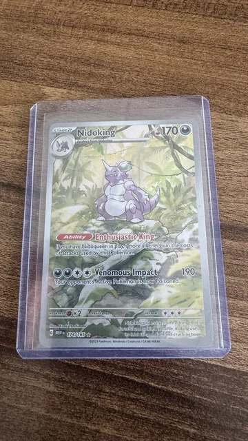 POKÉMON TCG NIDOKING Scarlet & Violet-151 174/165 Holo Illustration Rare £10.00 - PicClick UK