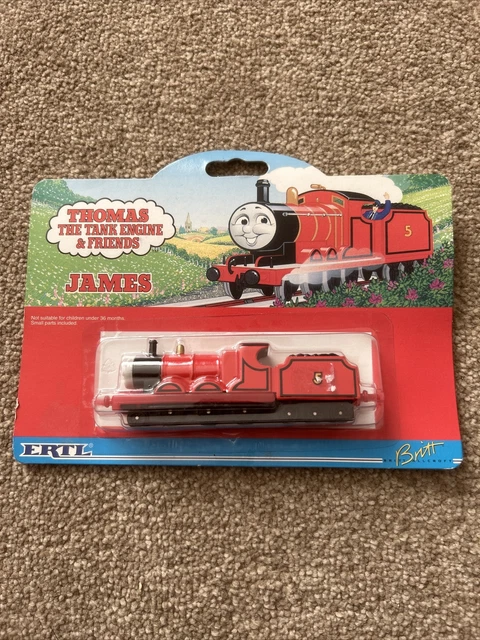 THOMAS THE TANK Engine & Friends ERTL JAMES TRAIN MOULÉ SOUS PRESSION ...