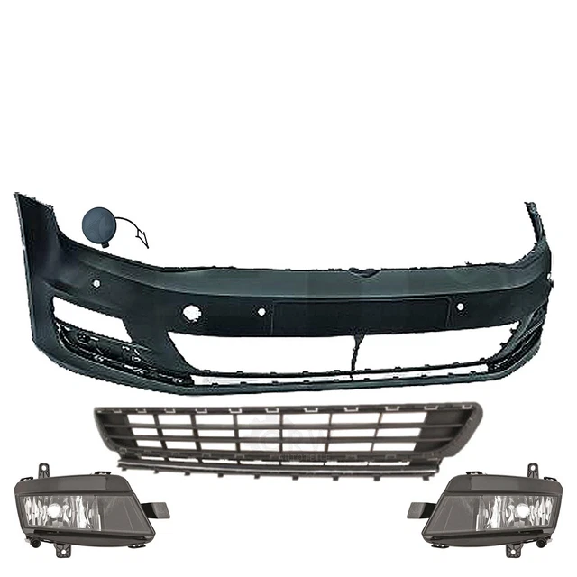 KIT PARE-CHOCS+BROUILLARD+ACCESSOIRE VW Golf 7 5G Année Fab. 12- >> EUR ...