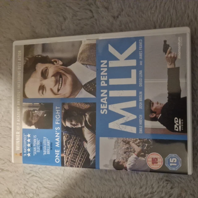 MILK DVD (2009) Sean Penn, van Sant (DIR) cert 15 Expertly Refurbished ...