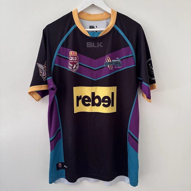 ROBINA RAPTORS QLD Rugby League Player Issue Jersey #7 - Aus Postage ...