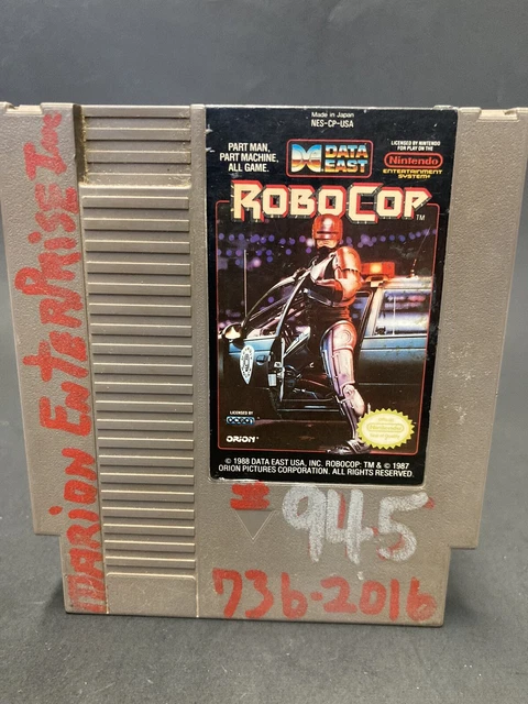 ROBOCOP NINTENDO ENTERTAINMENT System, 1988) NES Classic 80s $9.99 ...