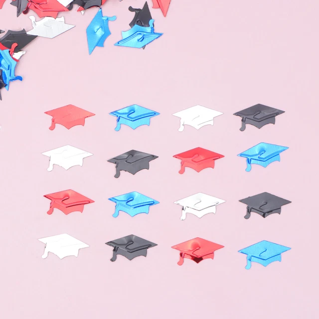 SAISON DES DIPLÔMES 600 Pcs tableau de graduation Décorations De Table ...