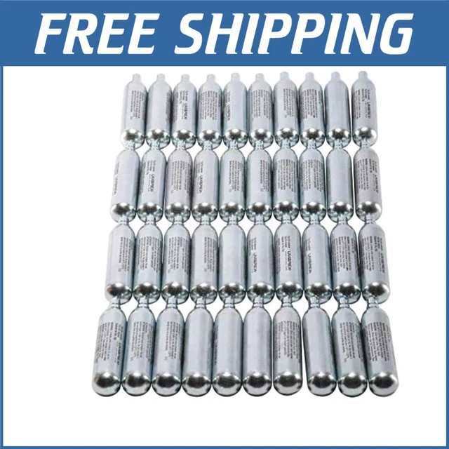 CLEAN AND EFFICIENT CO2 Cartridges for Pellet & Airsoft Guns - 12g, 40 ...