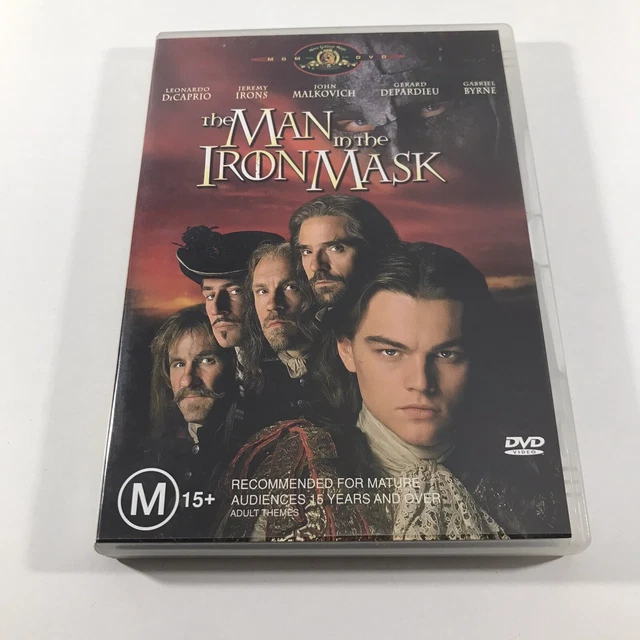 THE MAN IN The Iron Mask DVD Region 4 PAL Movie Jeremy Irons Leonardo ...